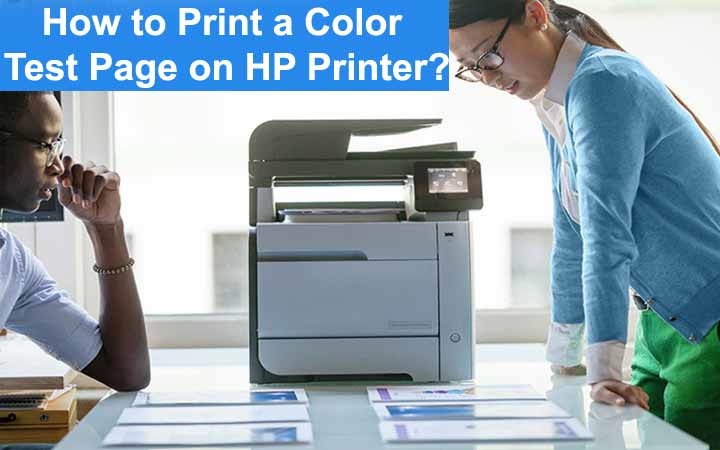 Printing A Test Page From The HP OfficeJet Pro 6978 Printer Printing A Test Page From The HP OfficeJet Pro 6978 Printer